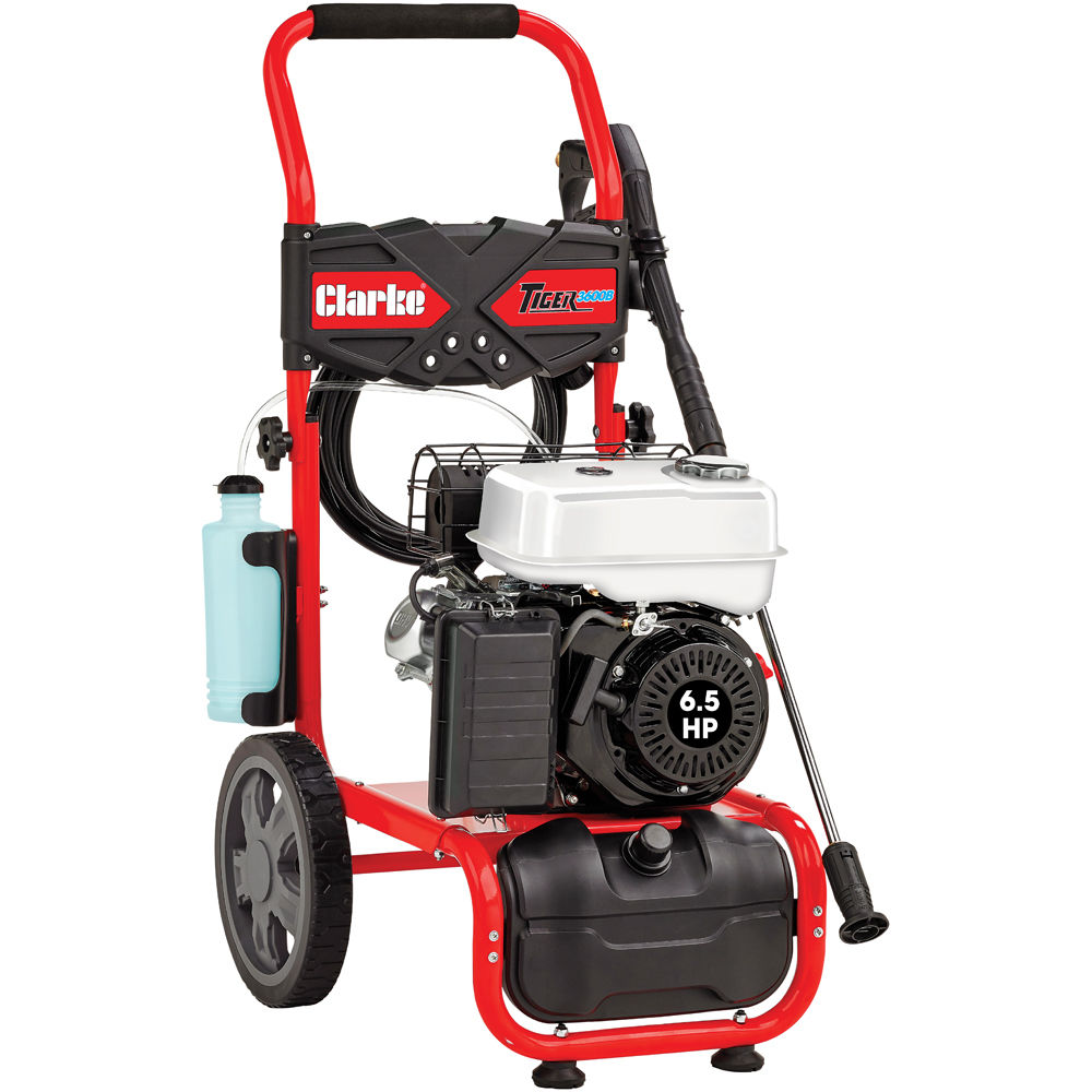 Clarke Tiger 3000B Petrol Pressure Washer - Clarke Tools