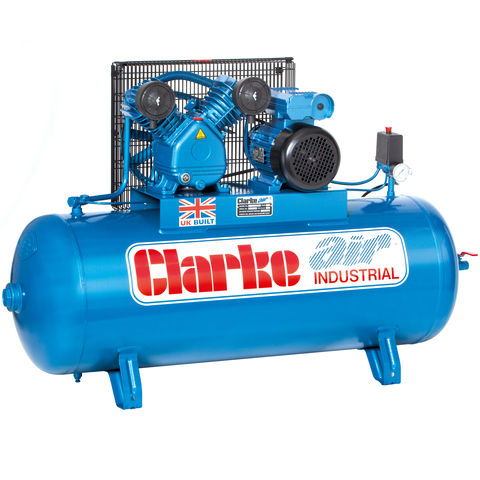 Clarke Industrial Air Compressor - XEV16/150 (230V) - Clarke Tools