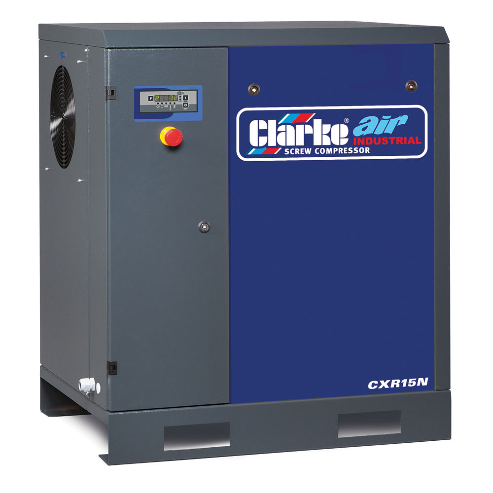 CLARKE CXR15N 53CFM 15HP INDUSTRIAL SCREW COMPRESSOR (400V) - Clarke Tools