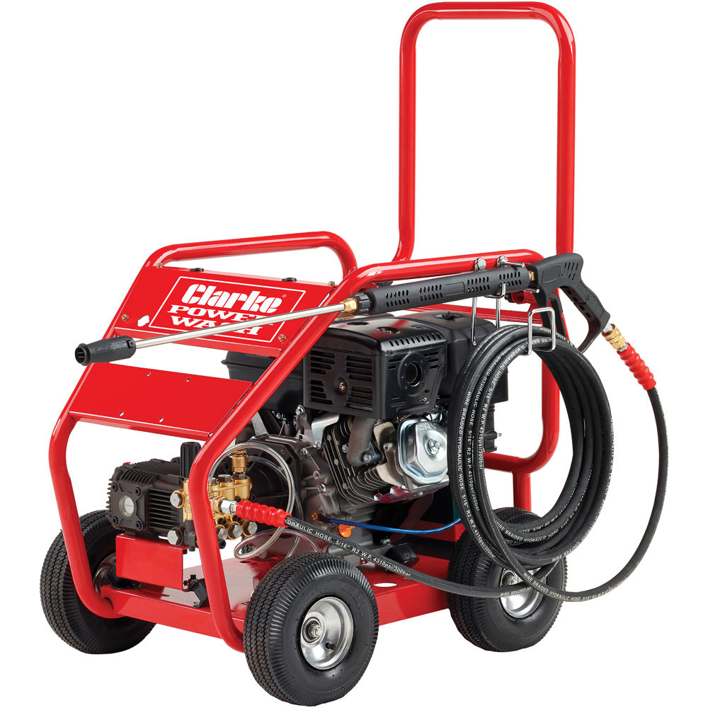 Clarke PLS360 13HP EURO5 Compliant Petrol Driven Pressure Washer ...