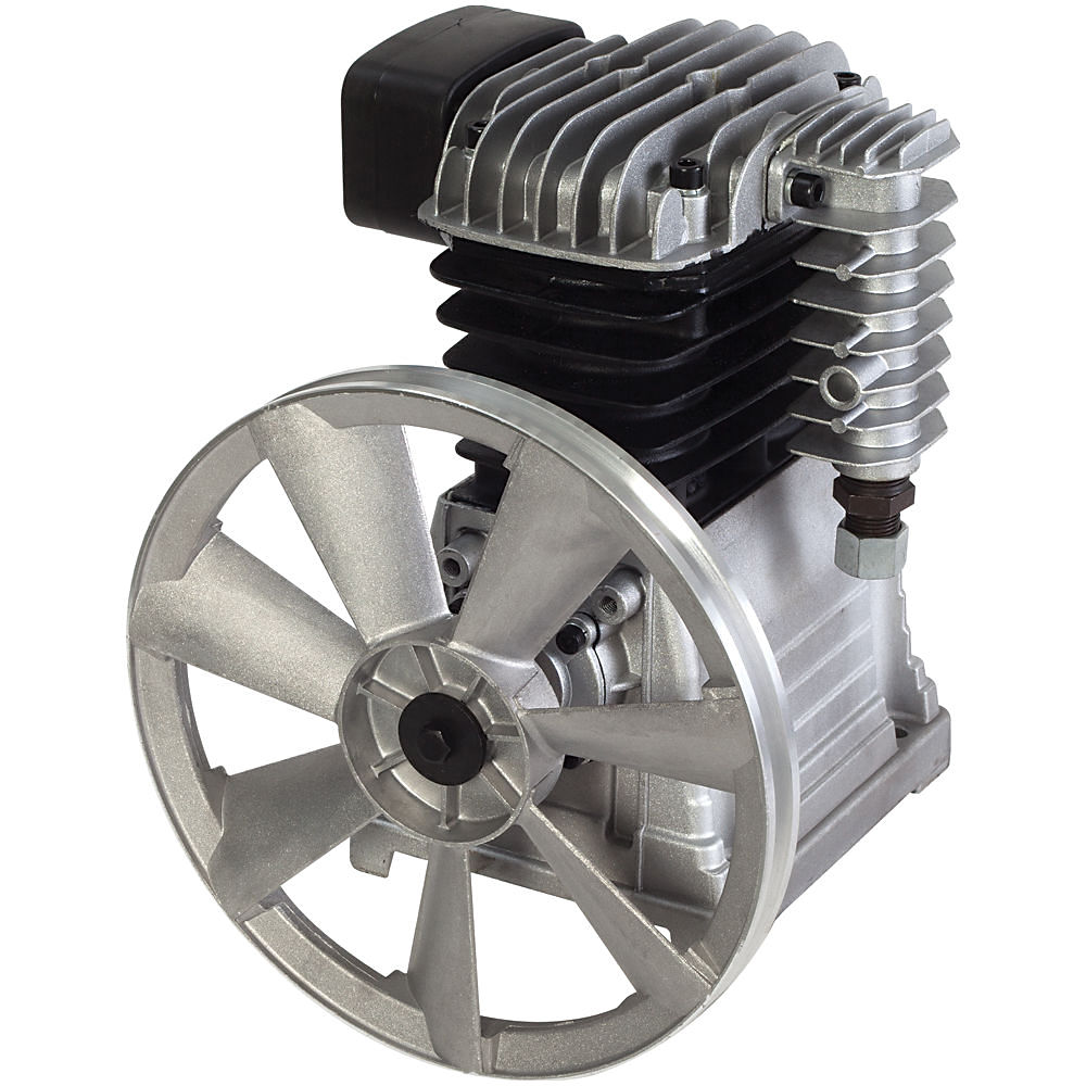 Clarke NH75A Twin Cylinder 7.5HP Air Compressor Pump (Silver) - Clarke ...