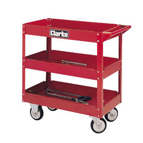 Clarke CTT5 - 3 Tier Service Trolley - Clarke Tools