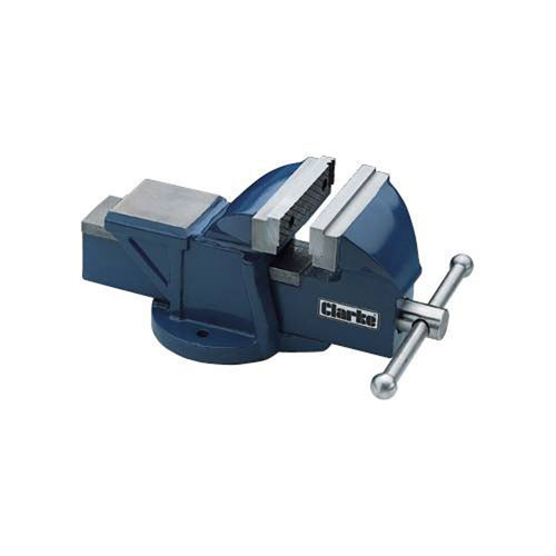 Clarke CV125B 5" Bench Vice (Fixed Base) - Clarke Tools
