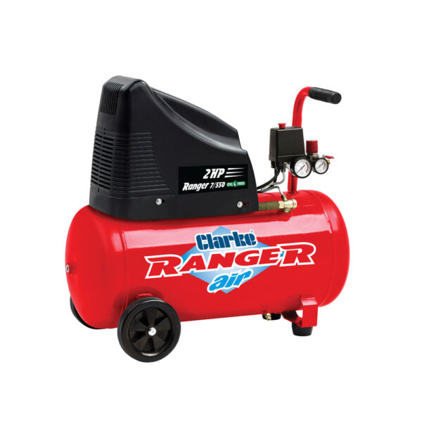 Clarke Ranger 7/550 7.8cfm 50 Litre 2HP Air Compressor (230V) 2242035 ...